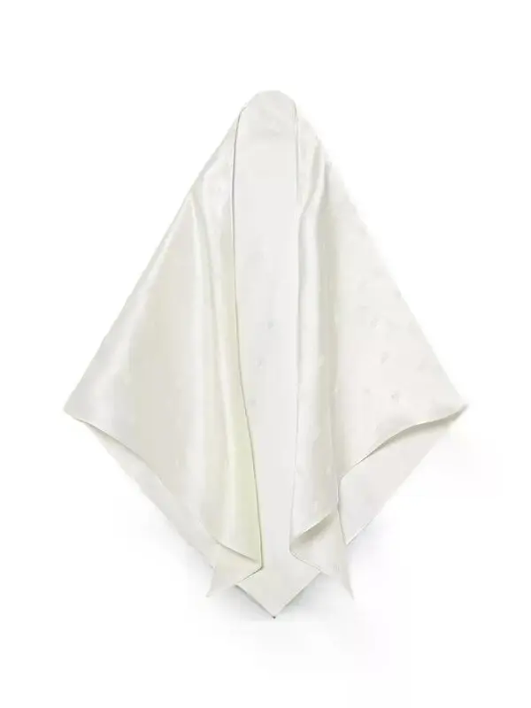 Luisa Spagnoli Logo-embroidered Scarf