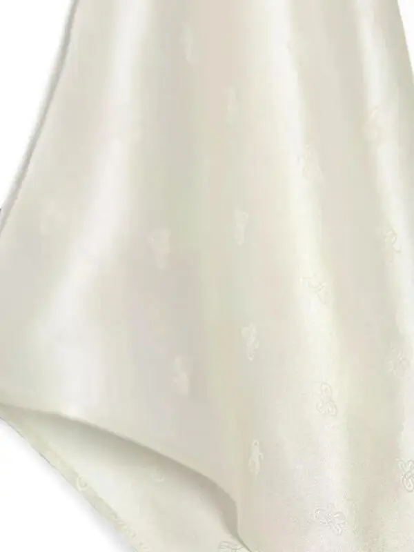 Luisa Spagnoli Logo-embroidered Scarf