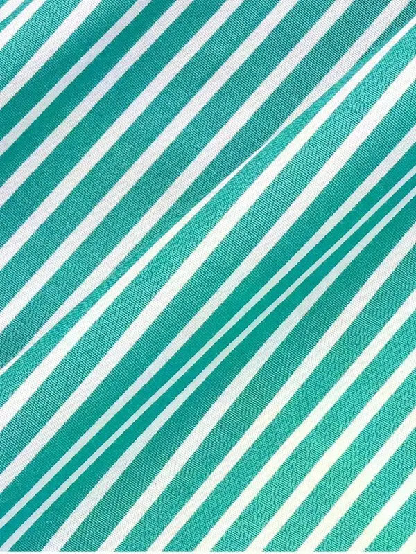 SPORTY & RICH Ny Crest Striped Shirt
