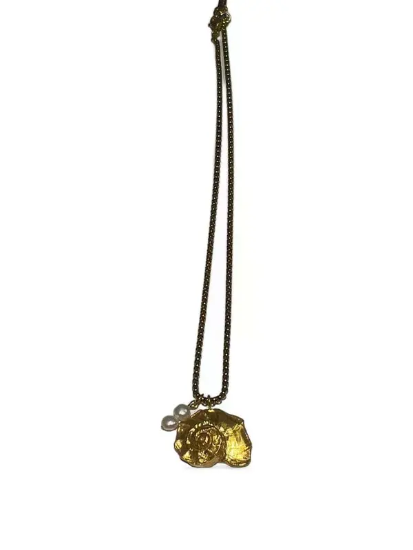 LABELLED JEWELLERY Marea Chain Pearl-pendant Necklace
