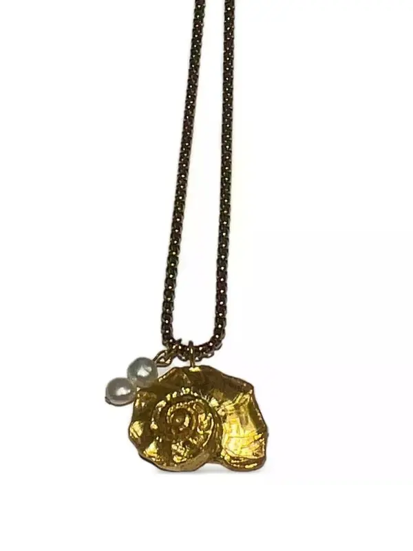 LABELLED JEWELLERY Marea Chain Pearl-pendant Necklace