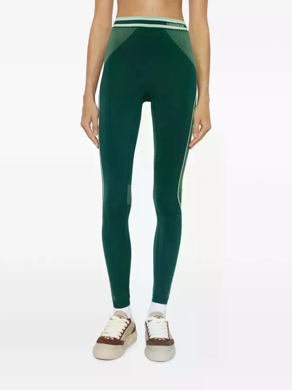 Casablanca Logo-waistband Performance Leggings