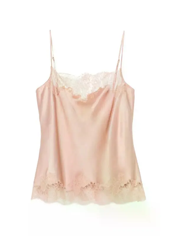Carine Gilson Lace-trim Camisole