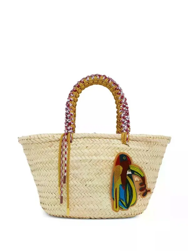 ALEMAIS Toucan Tango Macramé Shoulder Bag - Neutrals
