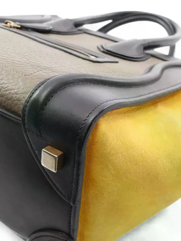 Celine 2000s Micro Luggage Tote Bag