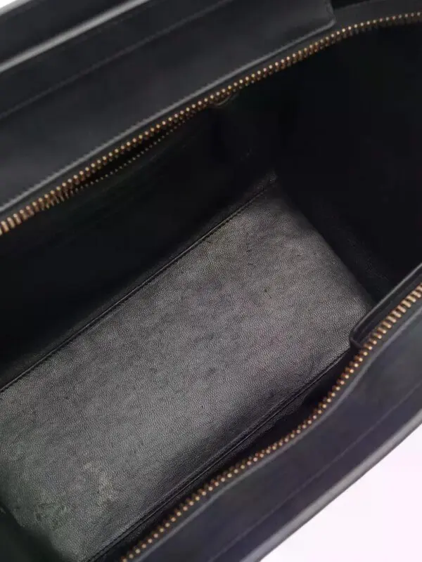Celine Micro Luggage Tote Bag - Black