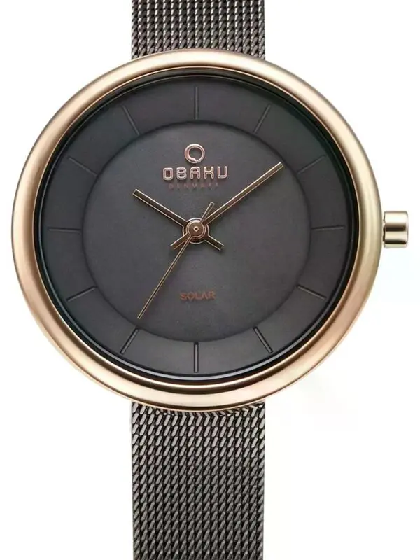 OBAKU Lys 33mm Solar Movement Watch