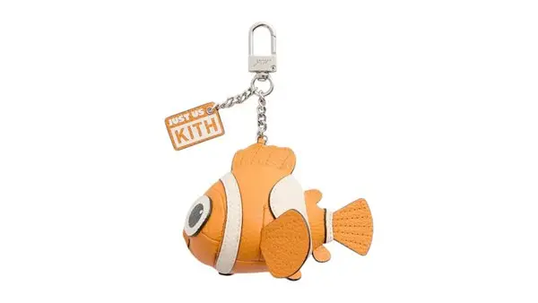 Kith X Disney Pixar Finding Nemo Leather Key Charm - Multicolor