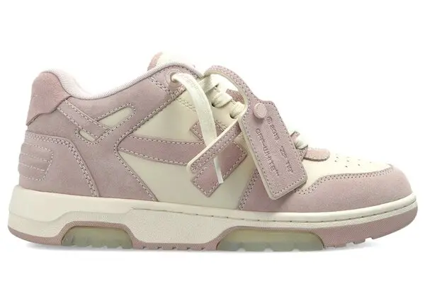 Off-White Out Of Office Low Tops Suede Panel