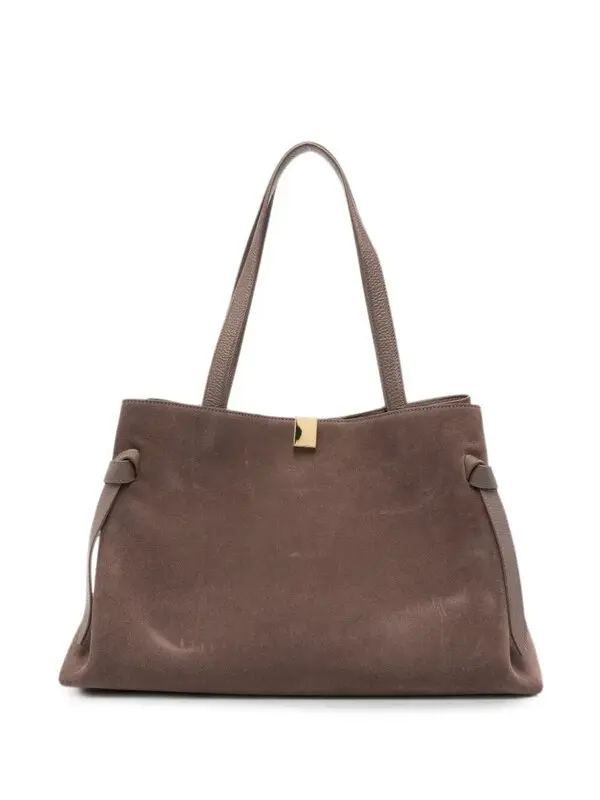 Yuzefi Handbag Suede "gyoza" Tote Bag