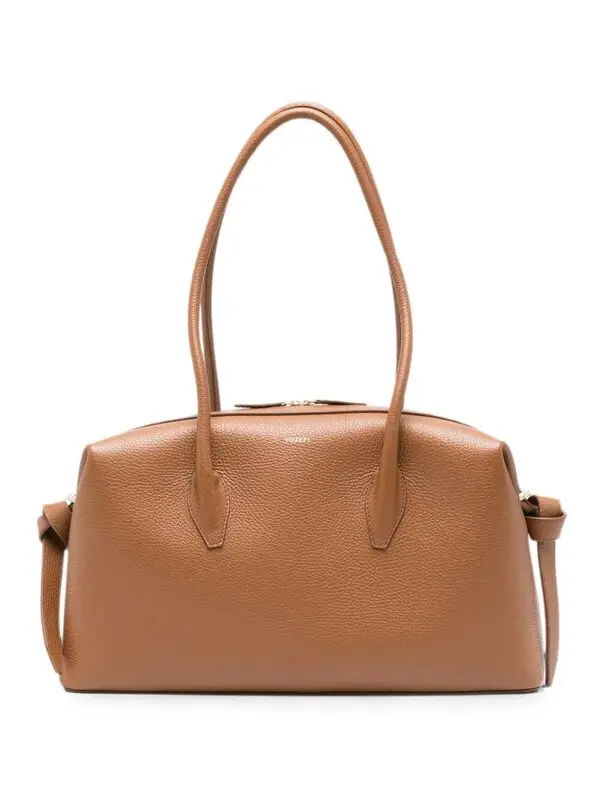 Yuzefi Duffle Bag Leather "brioche