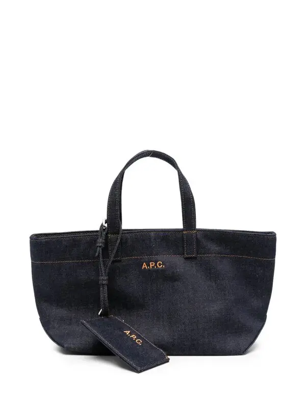 A.p.c. Shoulder Bag Small "le Drummer Toile