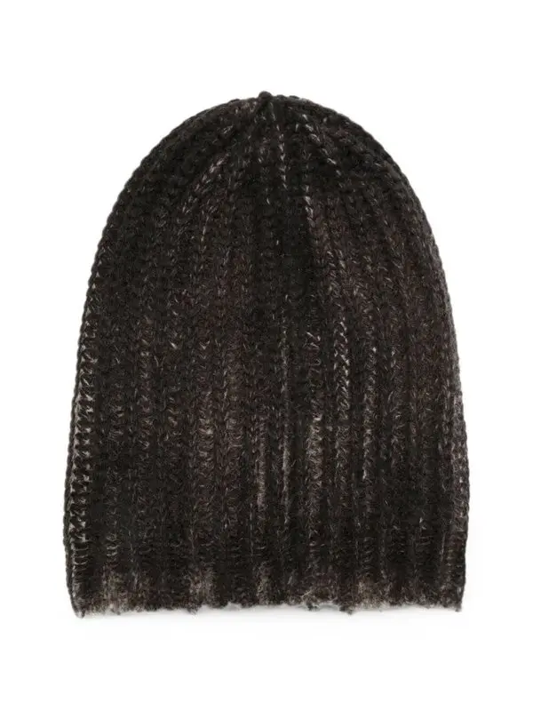 Avant Toi Hat Hand Painted Corn Cob Stitch - Red