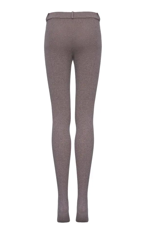 Magda Butrym Mid-rise Stretch-wool Skinny-leg Pants