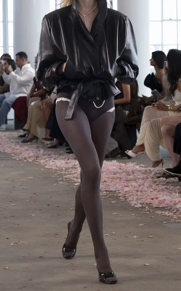 Magda Butrym Oversized Leather Jacket