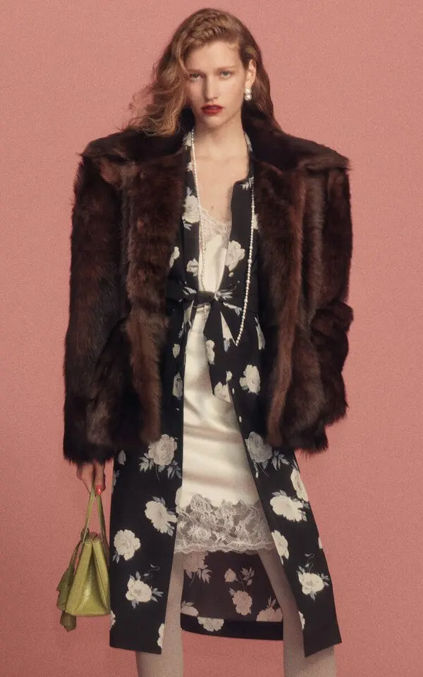 Magda Butrym Relaxed Leather Shearling Jacket