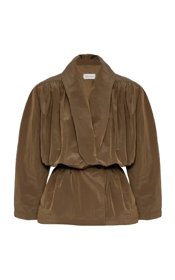 Magda Butrym Cinched Short Coat