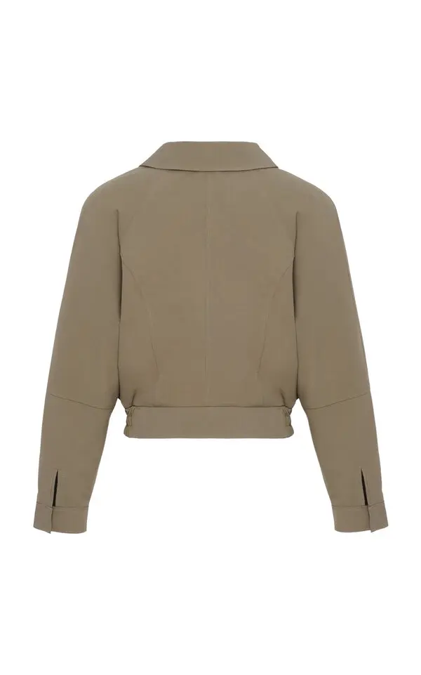 Magda Butrym Double-breasted Cotton-blend Jacket