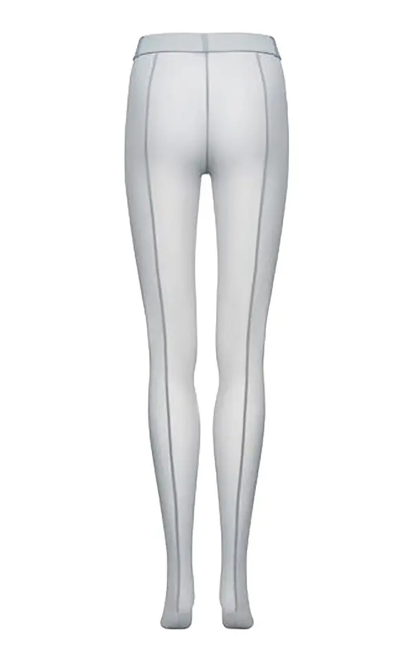 Magda Butrym Mid-rise Tights - Light Blue