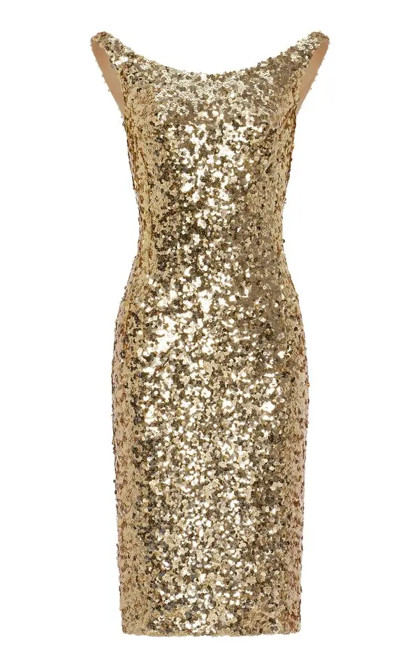 Magda Butrym Sequined Midi Dress