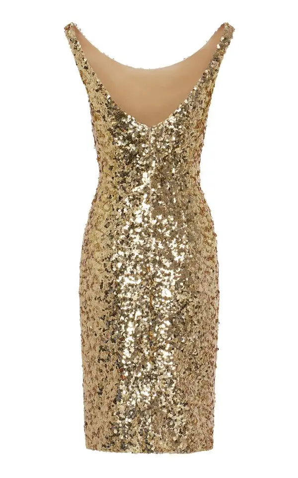 Magda Butrym Sequined Midi Dress