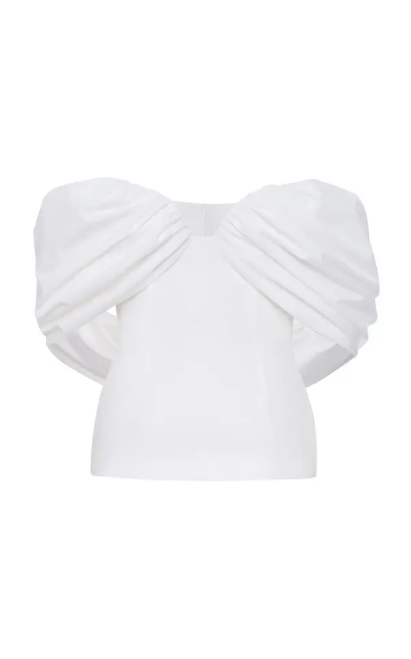 Magda Butrym Draped-sleeve Top