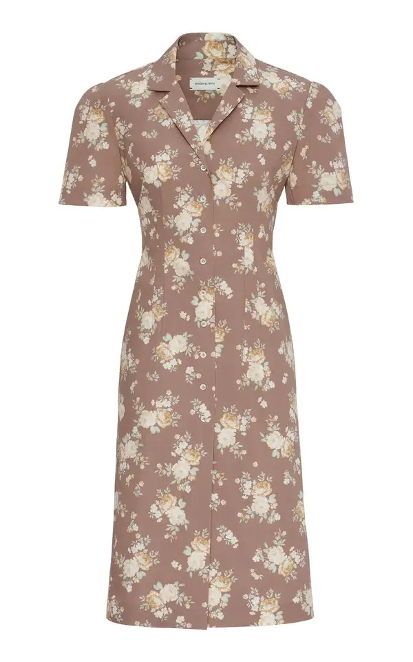 Magda Butrym Cotton Midi Dress