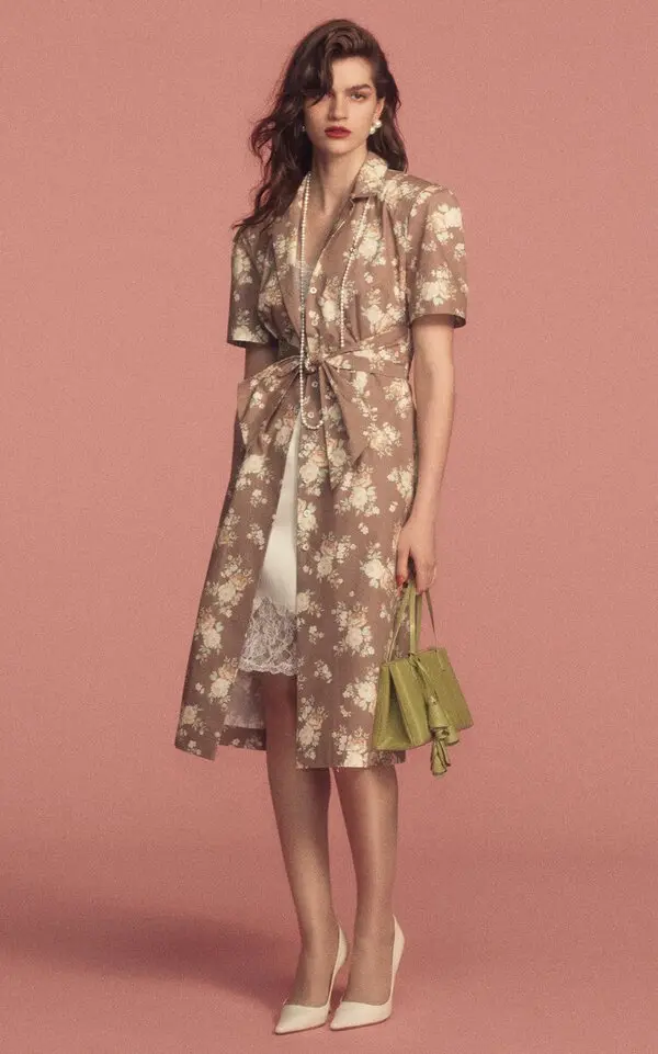 Magda Butrym Cotton Midi Dress