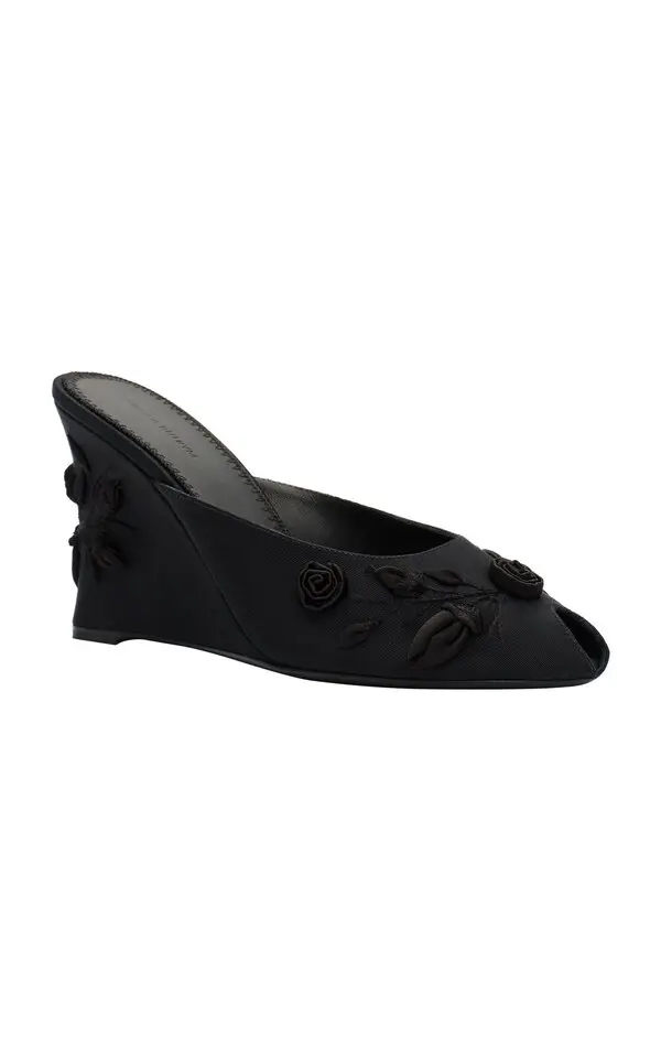 Magda Butrym Embroidered Wedge