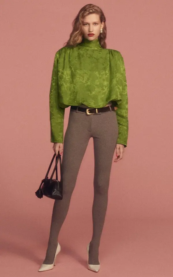 Magda Butrym Camel Suede Belt