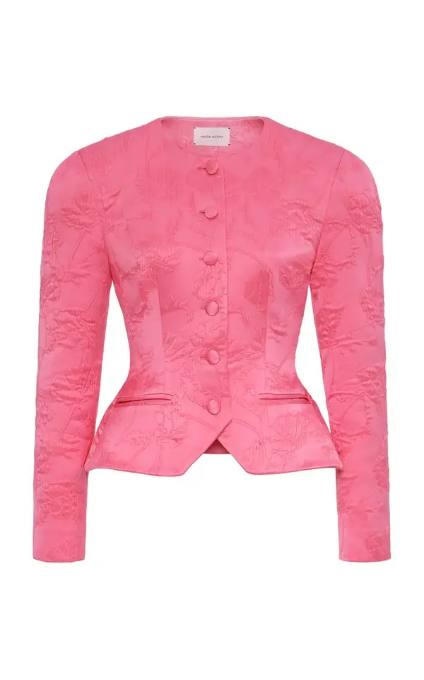 Magda Butrym Quilted Cotton-blend Jacket