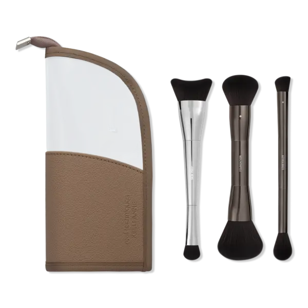 REAL TECHNIQUES Kelli Anne Light Layers Base Makeup Brush Set - One-color
