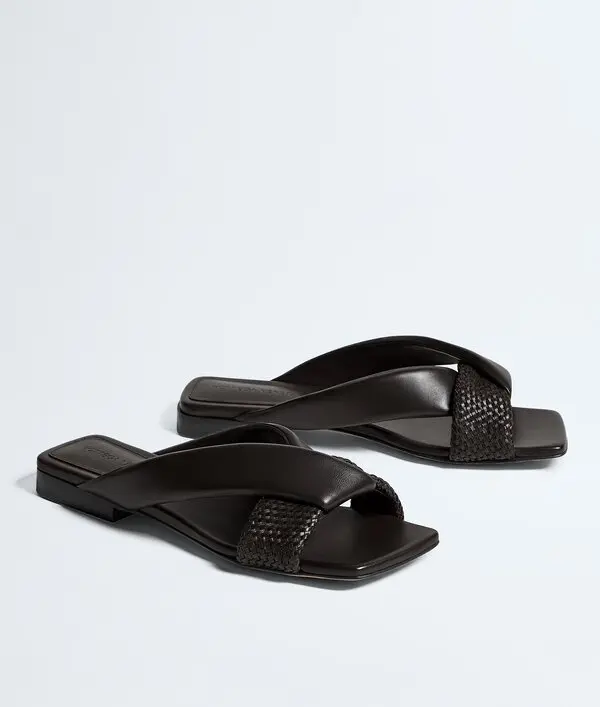 Bottega Veneta Riva Flat Mule