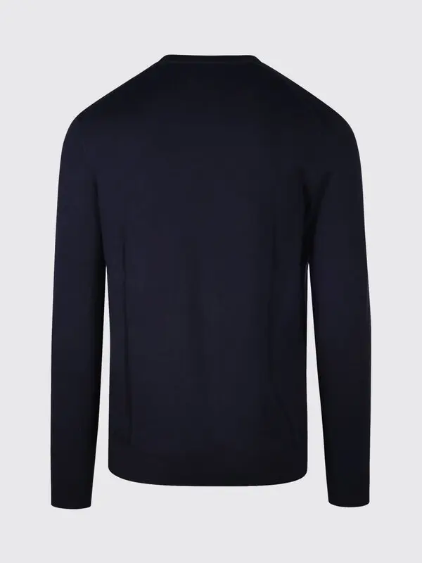 Polo Ralph Lauren Embroidered Logo Knit Sweater - Navy