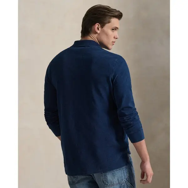 Ralph Lauren Classic Fit Indigo Mesh Polo Shirt