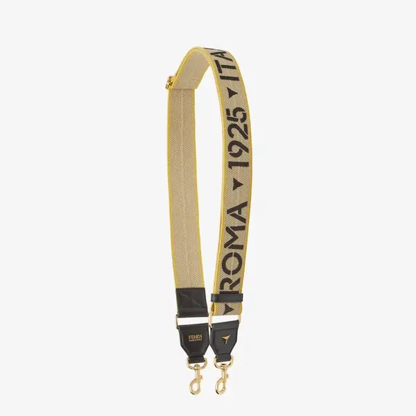 Fendi Strap You Shoulder Strap - Beige