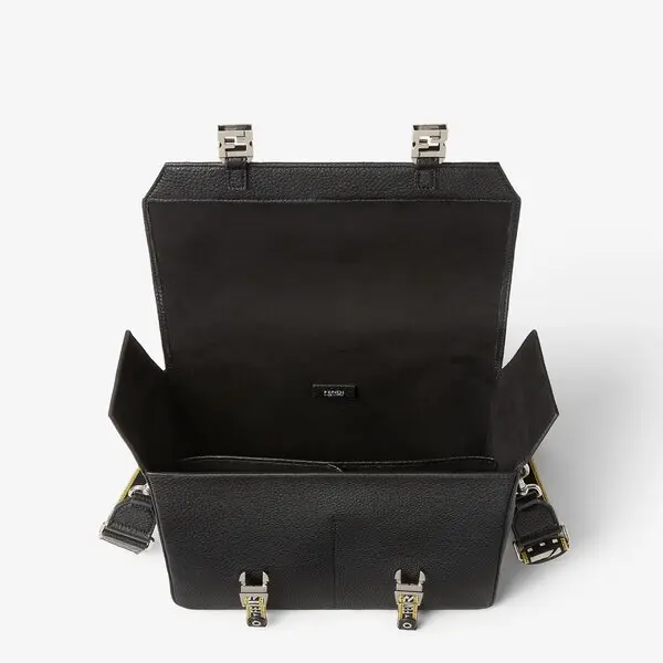 Fendi Flow Medium Messenger Bag In Cuoio Romano Leather