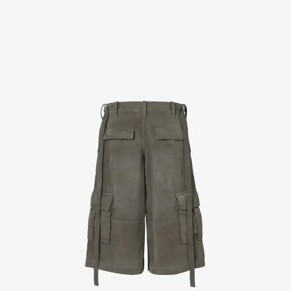 Fendi Patchwork Cotton Trousers