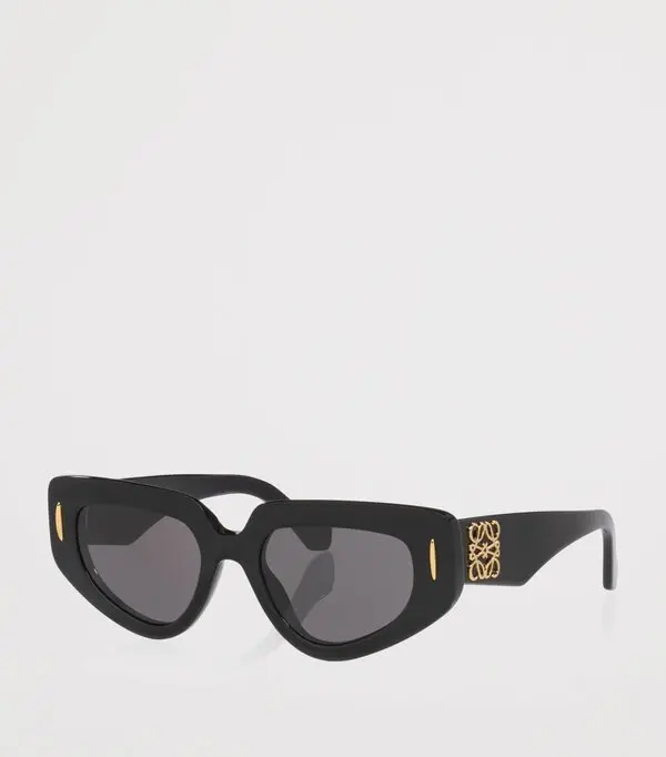 Loewe Anagram Angular Rectangle Sunglasses