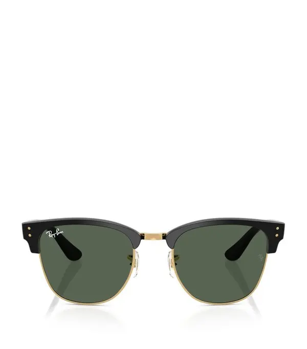Ray-ban Clubmaster Reverse Square Sunglasses - Black
