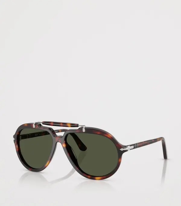 Persol Senna Series Pilot Sunglasses