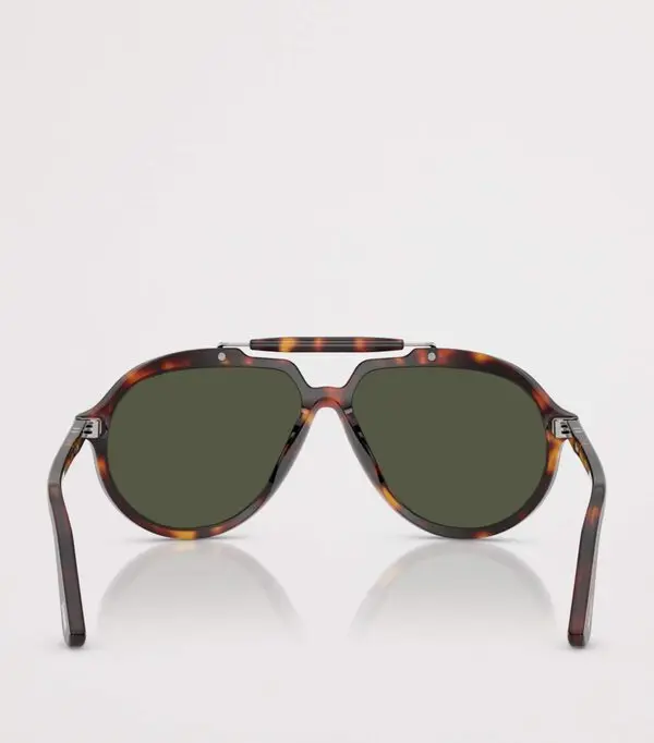 Persol Senna Series Pilot Sunglasses