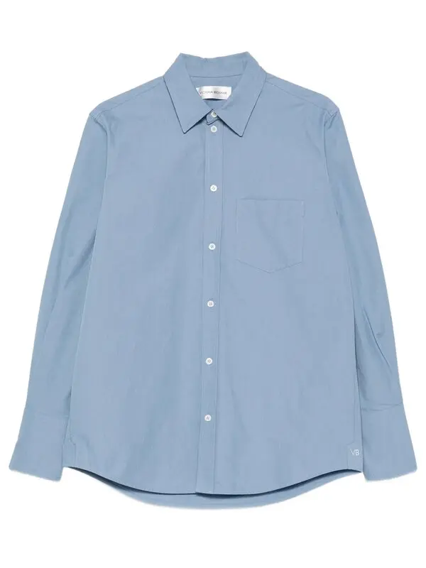 Victoria Beckham Perry Oxford Shirt - Blue