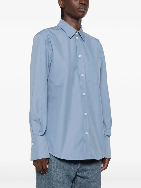 Victoria Beckham Perry Oxford Shirt - Blue