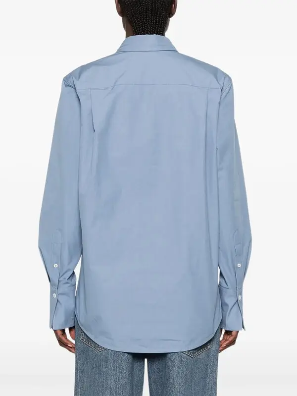 Victoria Beckham Perry Oxford Shirt - Blue