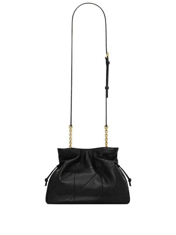 Saint Laurent Jamie Pouch Bag In Lambskin - Black