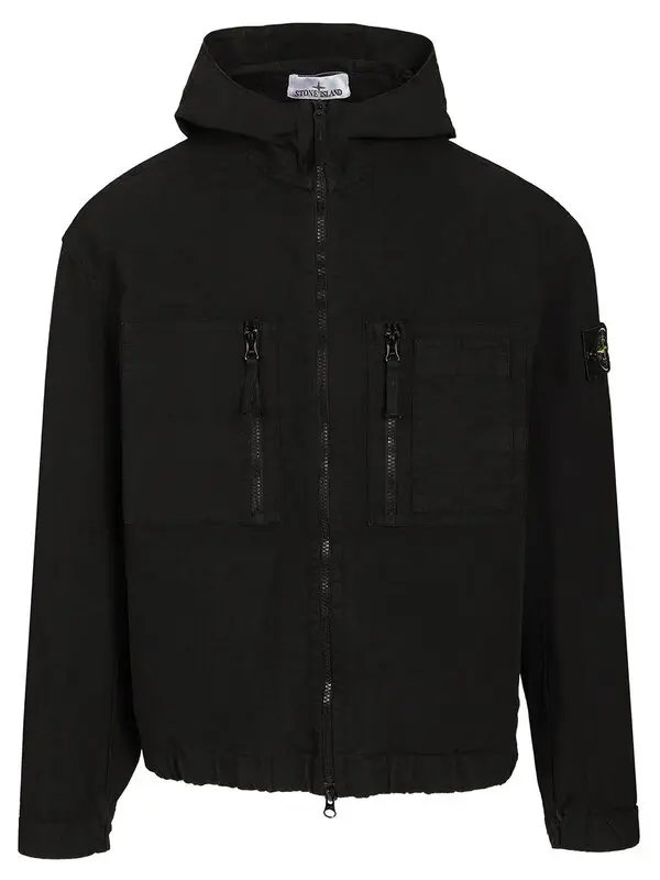 Stone Island Comfort-fit Hooded Overshirt