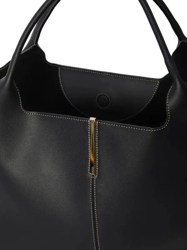 TOD'S Medium-small Leather Shopping Bag