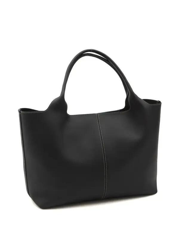 TOD'S Medium-small Leather Shopping Bag