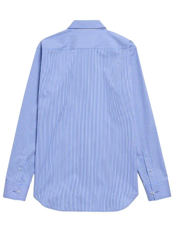 Balenciaga Striped Poplin Shirt